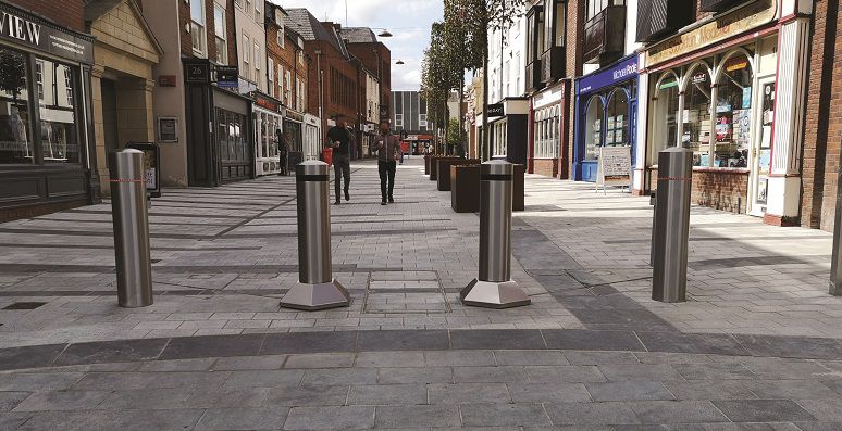 Sliding Bollards - Now supplying Heald's Matador Sliding Bollard Systems